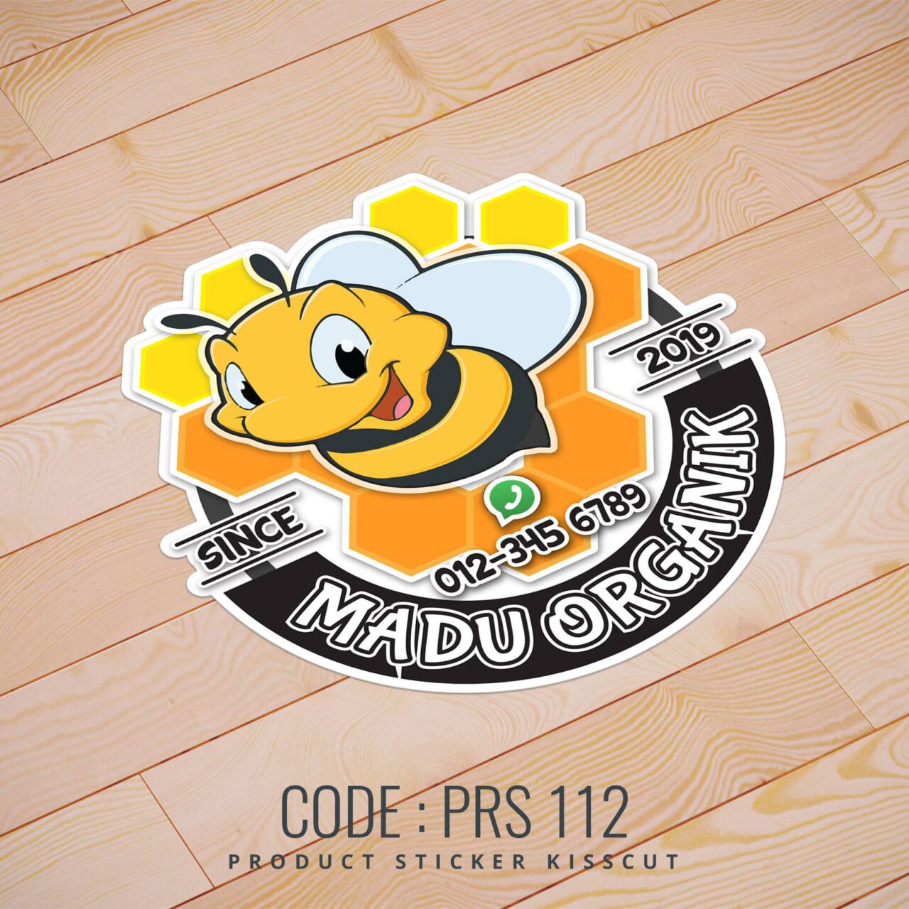 Sticker Mirrorkote (Custom Shape) – Pusat Percetakan Port Dickson